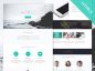 12 Free Flat Design Websites Html Templates