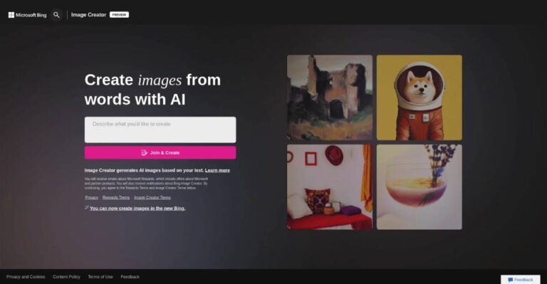 Bing Image Creator 101: Transforming Ideas into Visuals