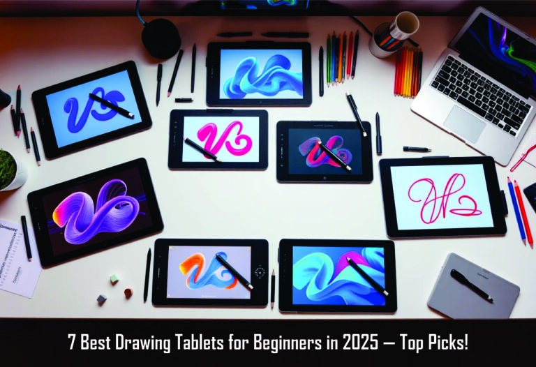 7 Best Drawing Tablets for Beginners in 2025 — Top Picks!